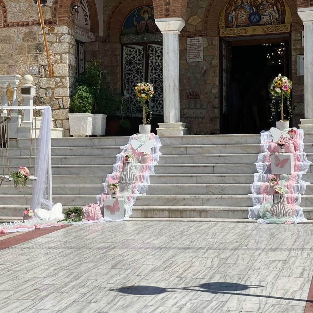 Ο στολισμός βάπτισης για κορίτσι της μικρής Νικολέτας - Θέμα βάπτισης ...
