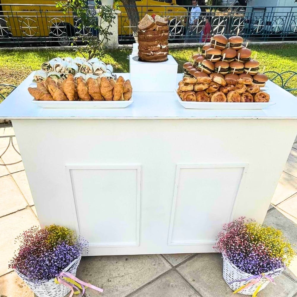 Candy Bar & Salty Bar Βάπτισης | Cosmos Events